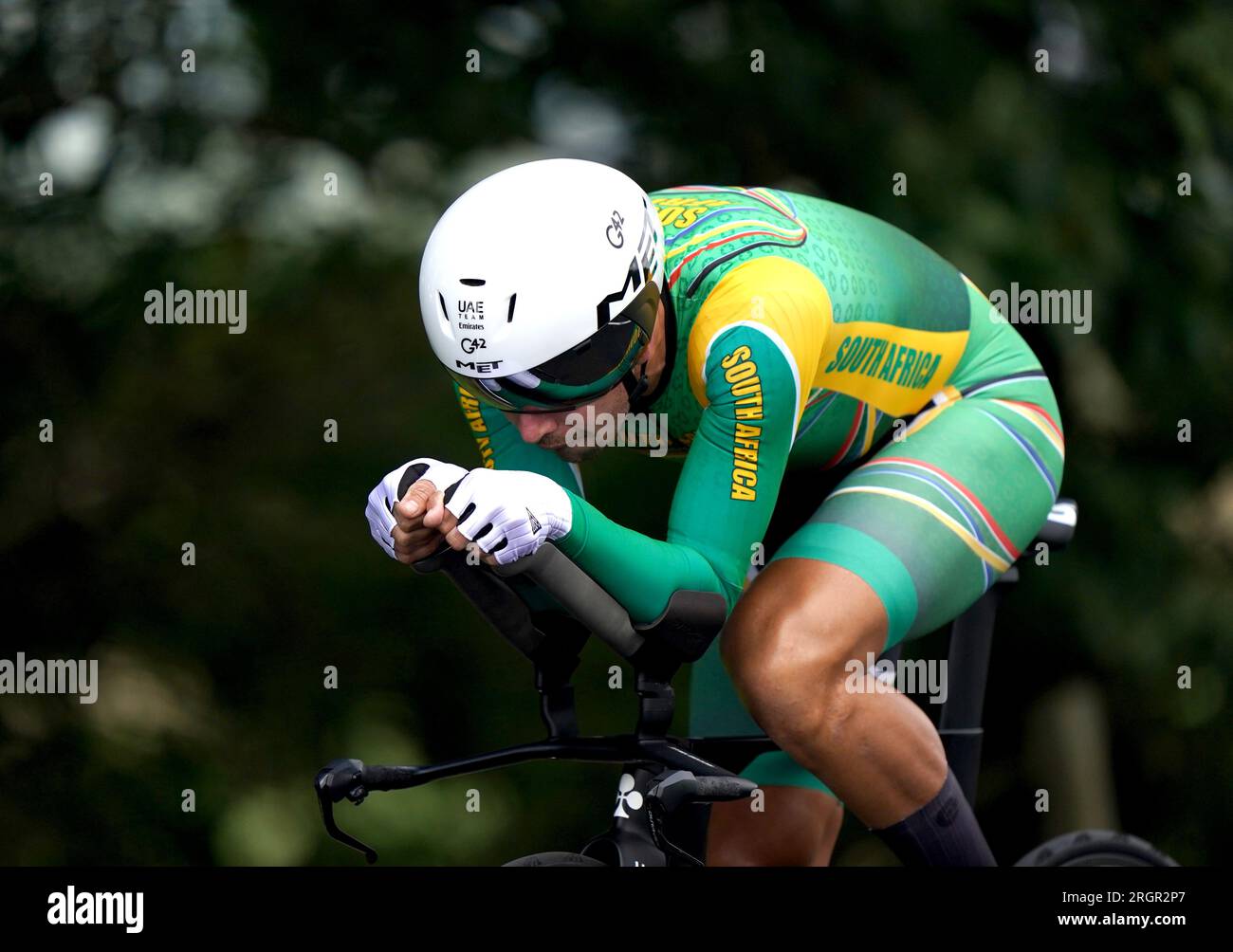 South Africa's Ryan Gibbons in the Men's Elite Individual Road Time ...