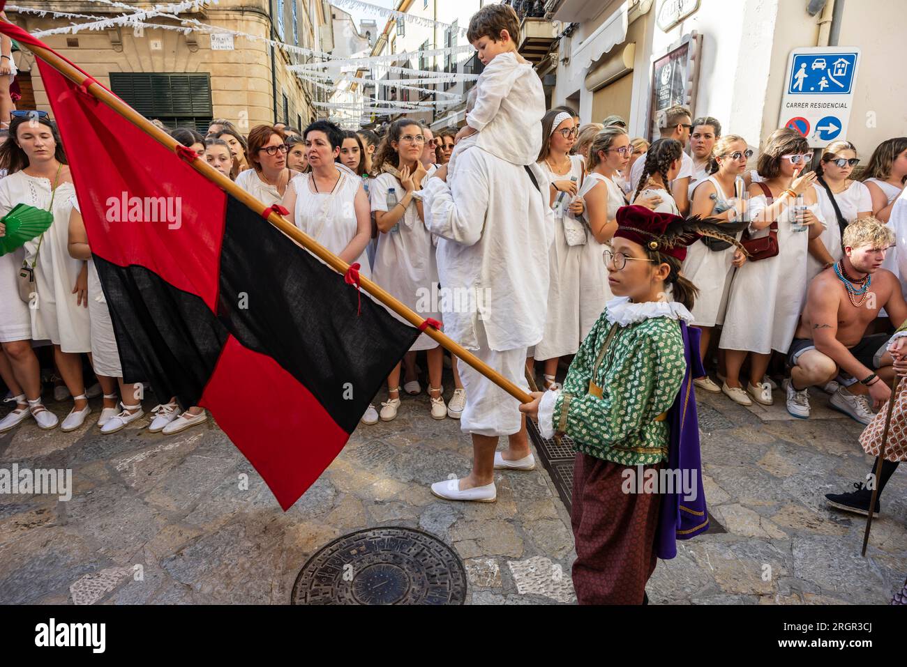 celebration of the patron saint, Moors and Christians, Pollensa ...