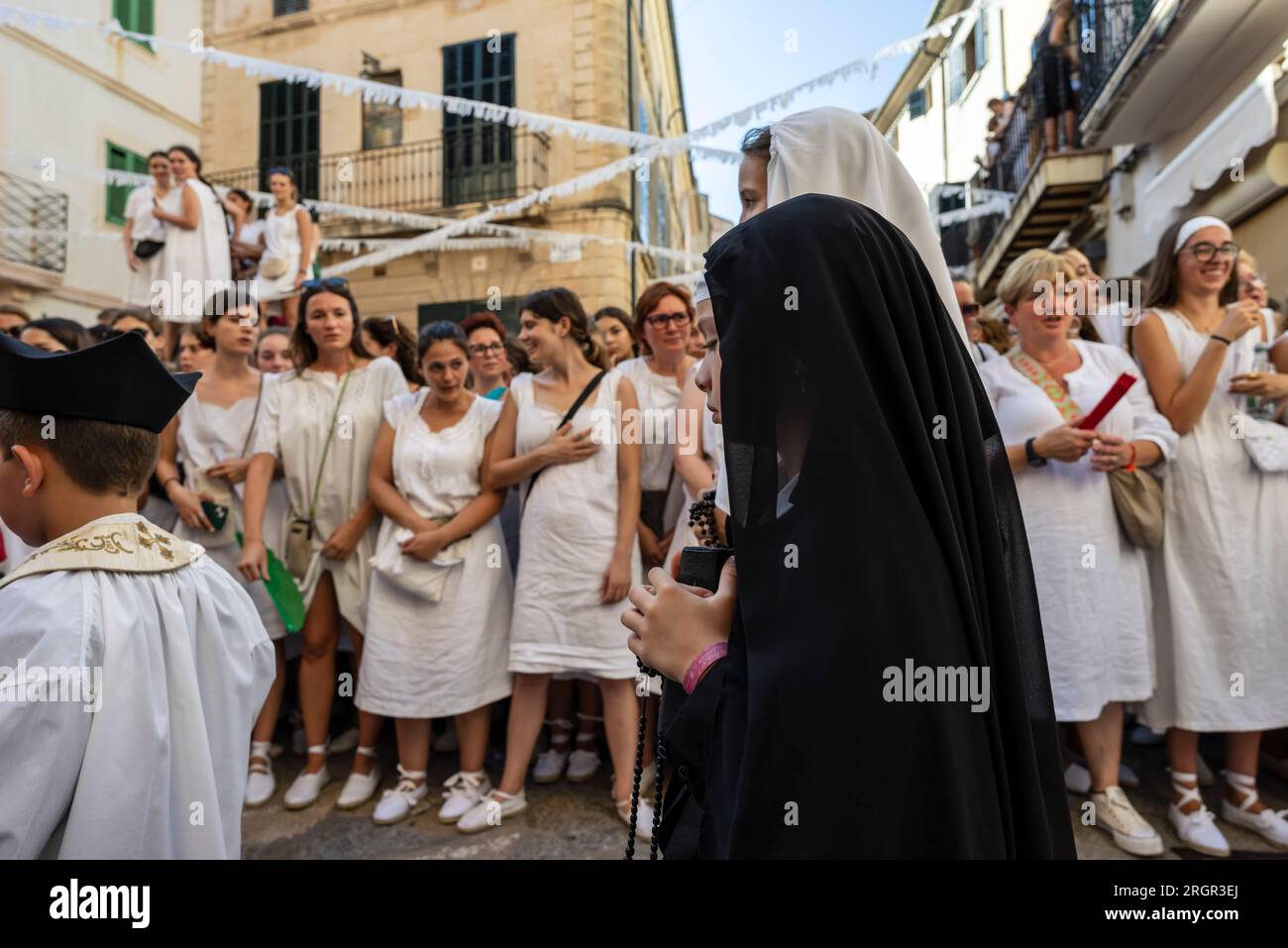 celebration of the patron saint, Moors and Christians, Pollensa ...