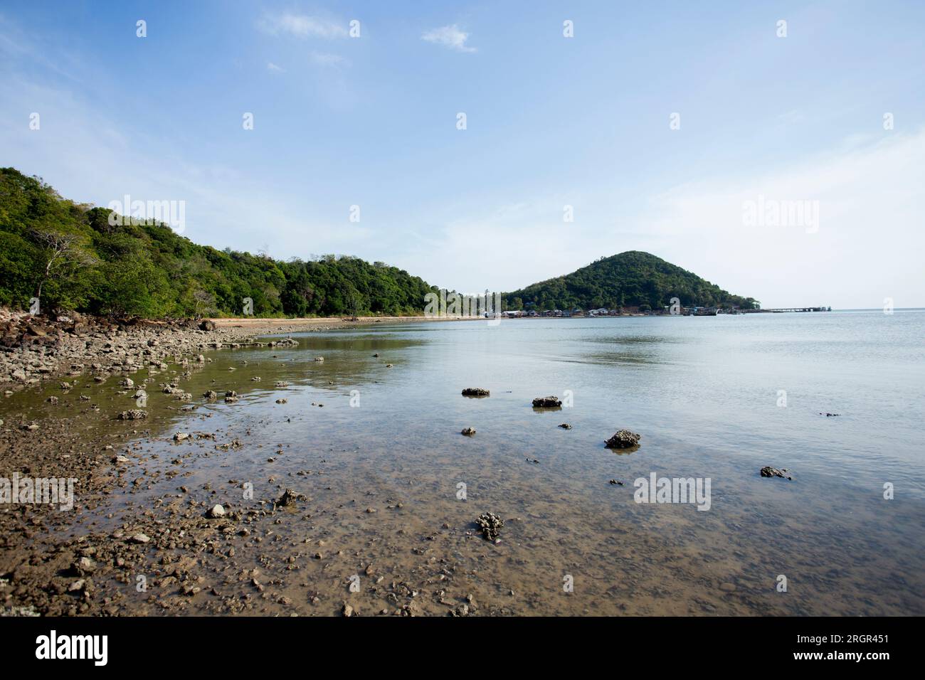 Bay of Ko Yao island fishing village in southern Thailand Stock Photo ...