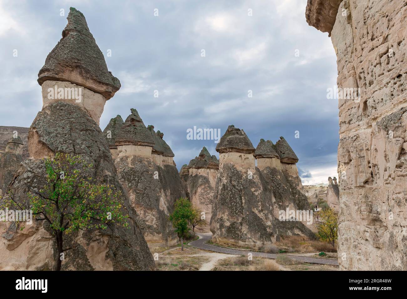 Rock formation, Fairy Chimneys, Cappadocia, Turkey, Unesco World ...