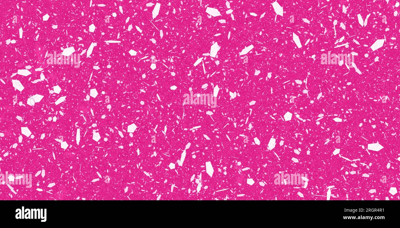 Seamless hot pink and white trendy terrazzo barbiecore fashion backdrop ...