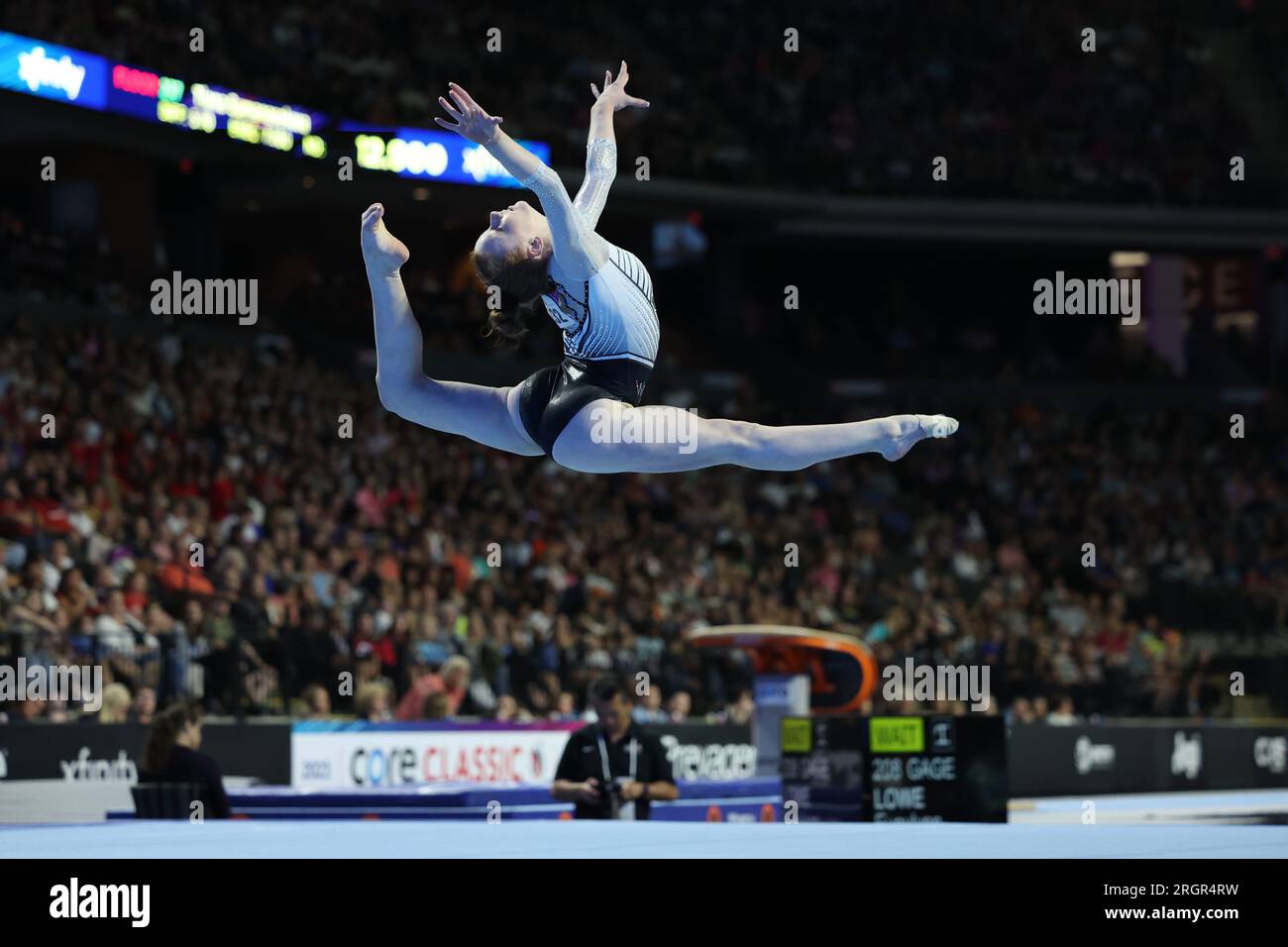 August 5, 2023: Gymnast Dulcy Caylor during the U.S. Classic senior ...