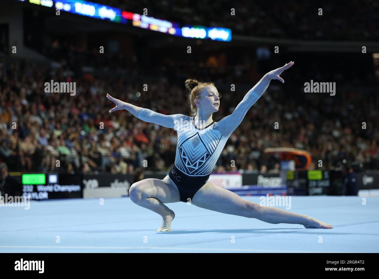 August 5, 2023: Gymnast Dulcy Caylor during the U.S. Classic. The 2023 ...