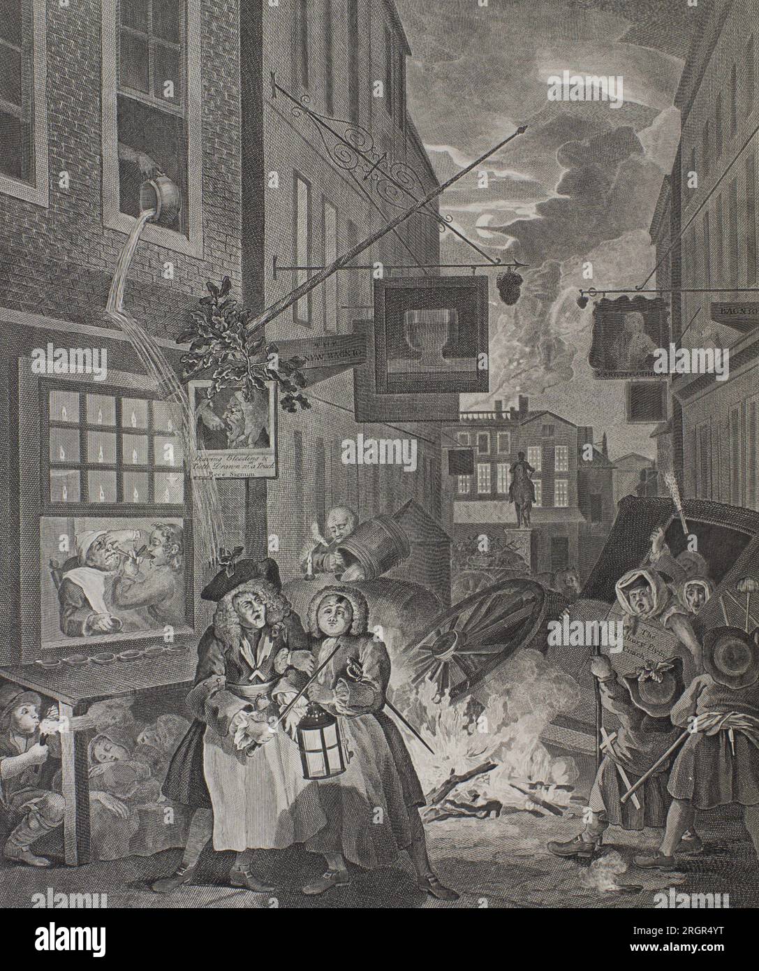 The four times of day night hi-res stock photography and images - Alamy