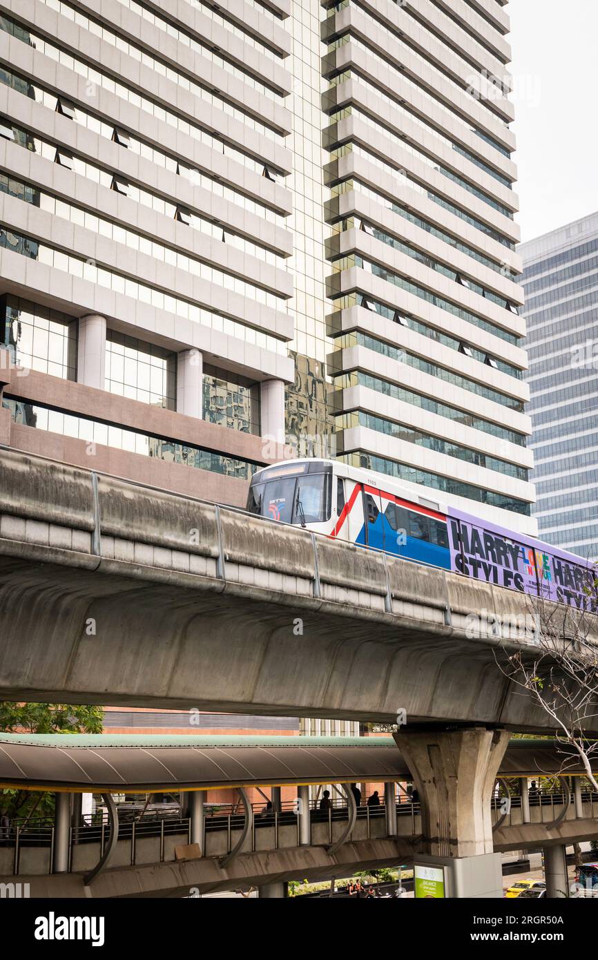 Bts skytrain silom line hi-res stock photography and images - Alamy
