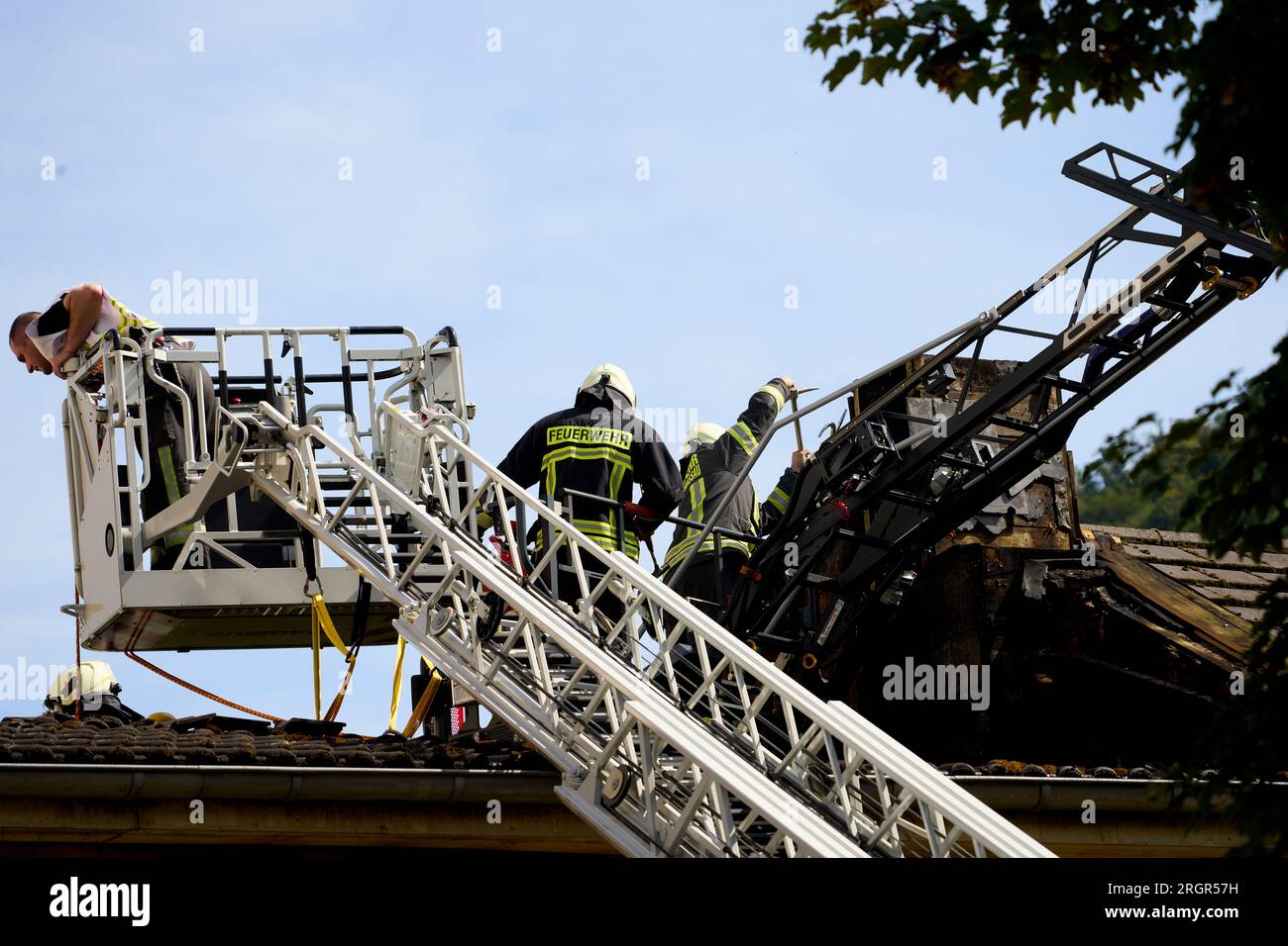 Fire damage caused thomas in hi-res stock photography and images - Alamy