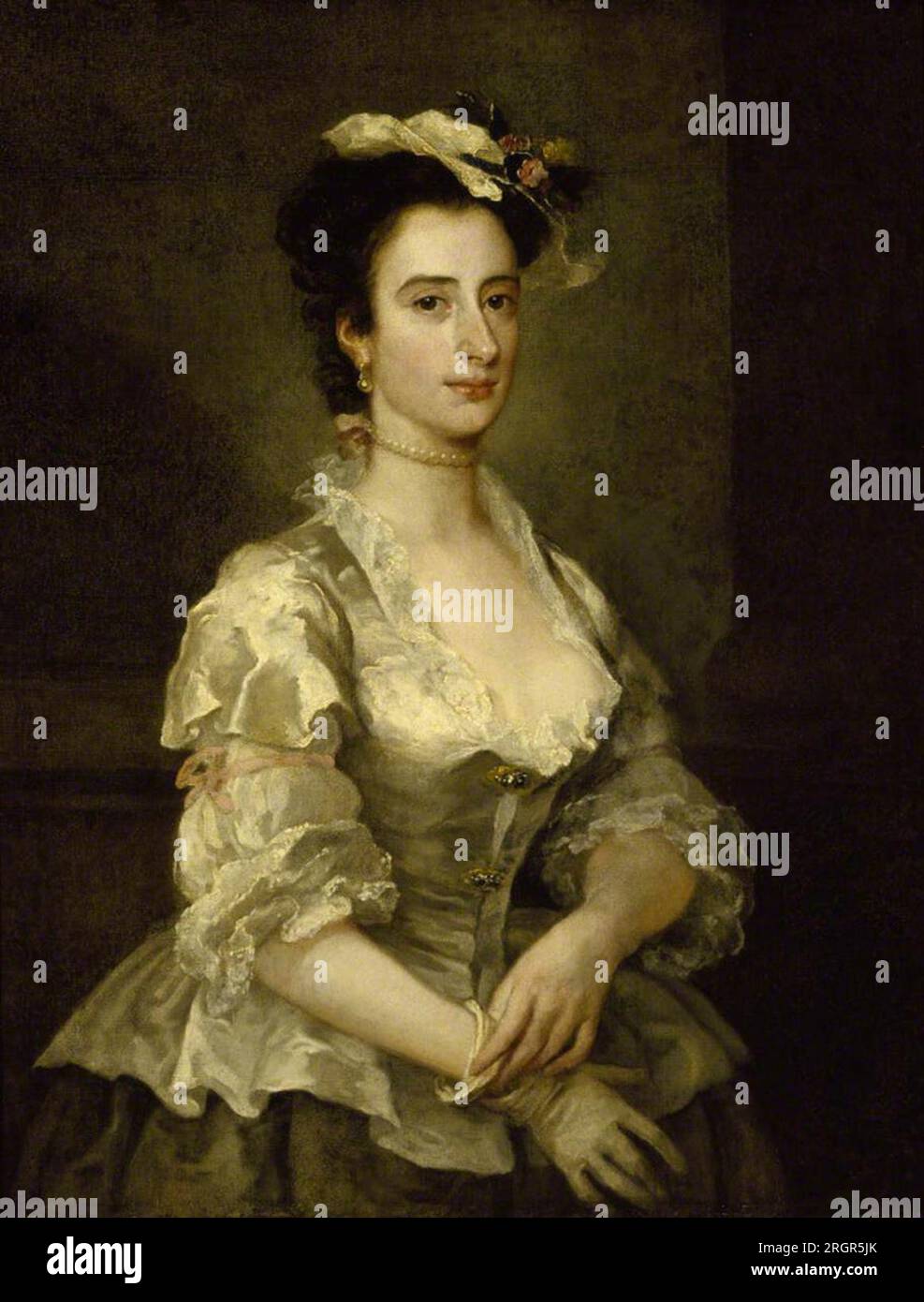 An Unknown Lady, possibly Miss Woodley, later Mrs Henry Vaughan (not ...