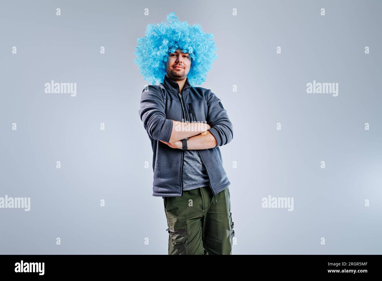 Man wig hi-res stock photography and images - Alamy