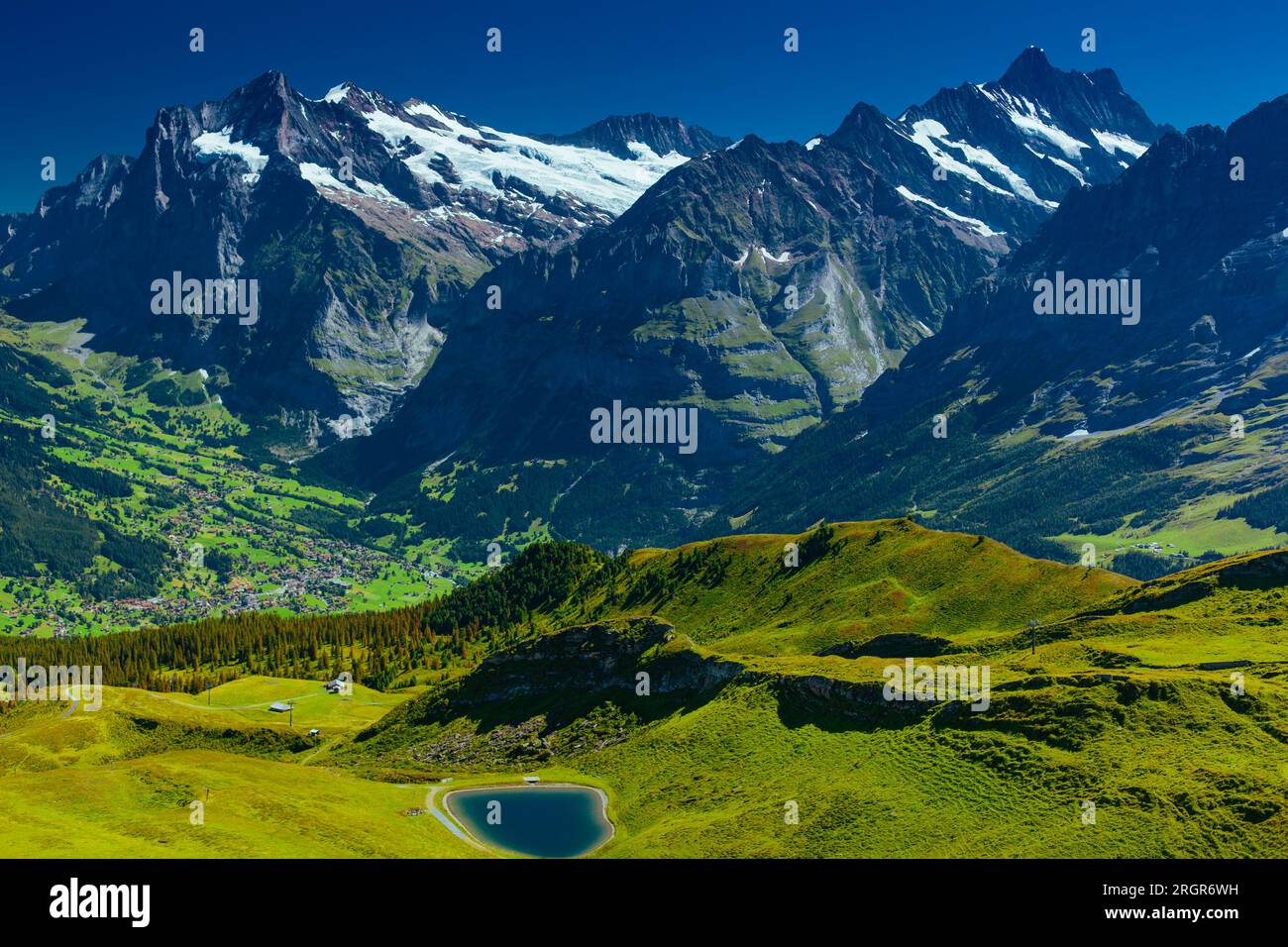 Beautiful mountains in swiss alps hi-res stock photography and images ...