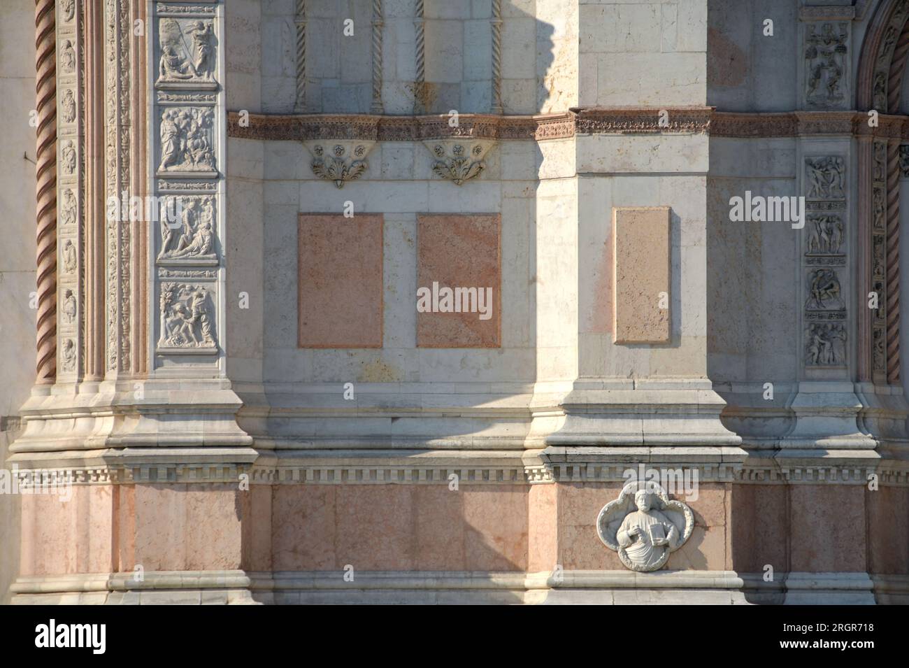 The basilica of San Petronio is the largest in Bologna on Piazza ...