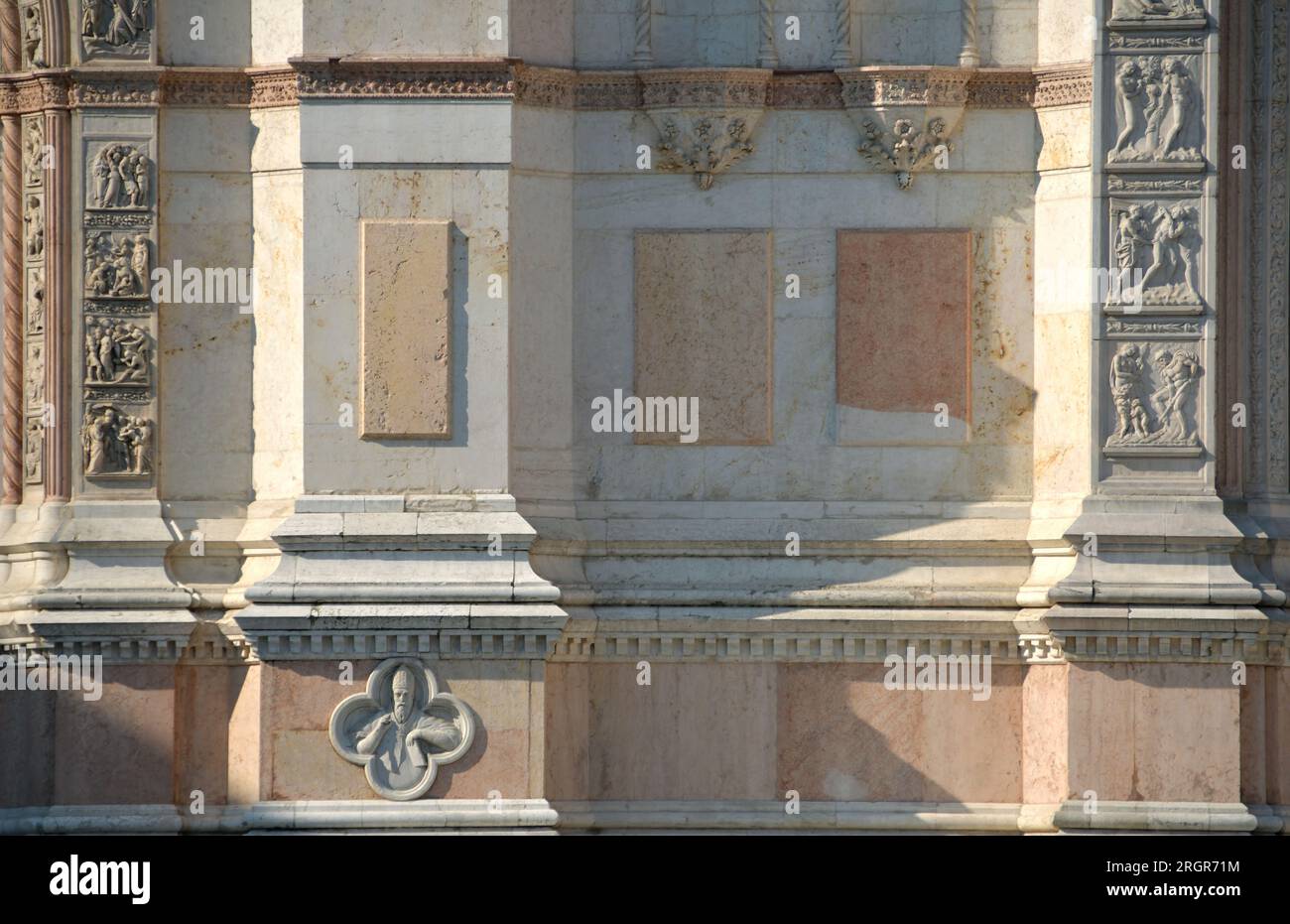 The basilica of San Petronio is the largest in Bologna on Piazza ...