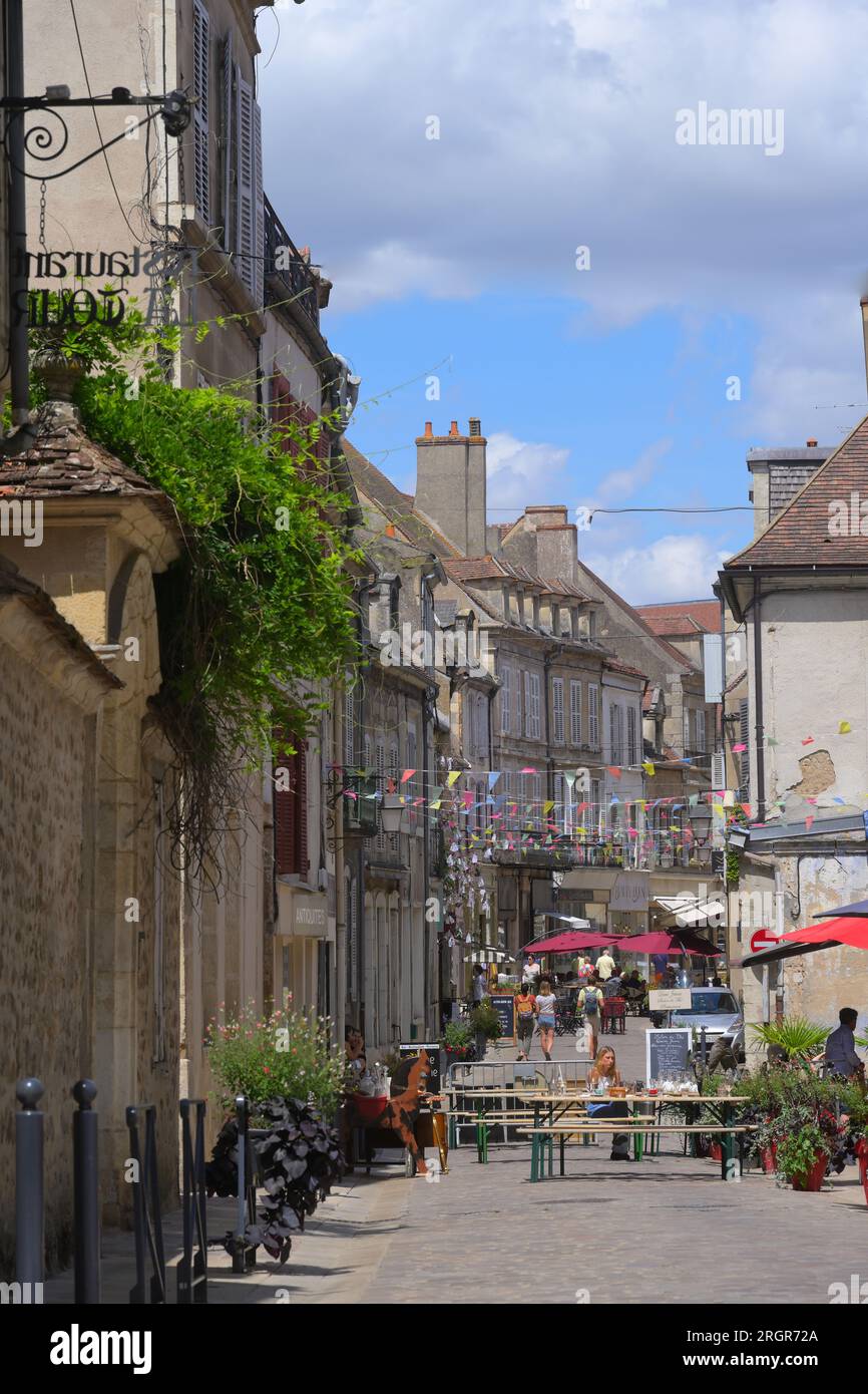 The medieval town of Avallon, FR Stock Photo - Alamy