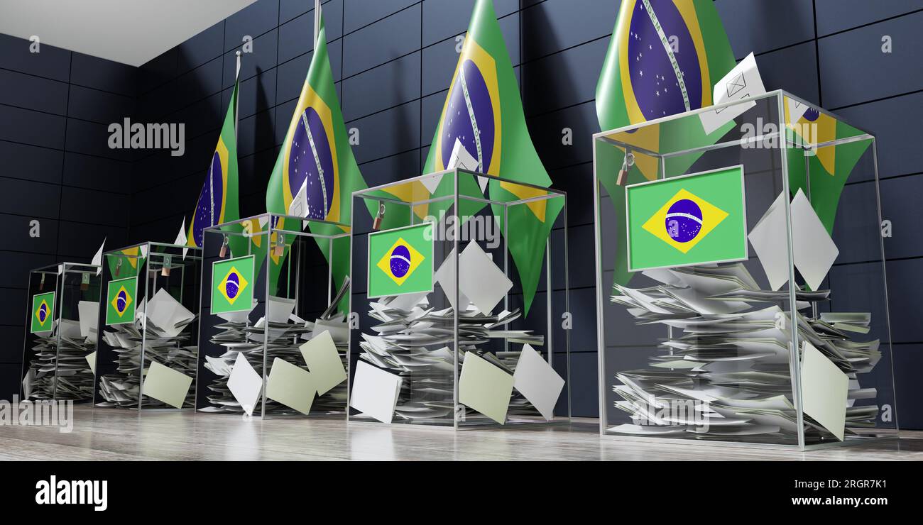 Brazil ballot box voting hi-res stock photography and images - Alamy