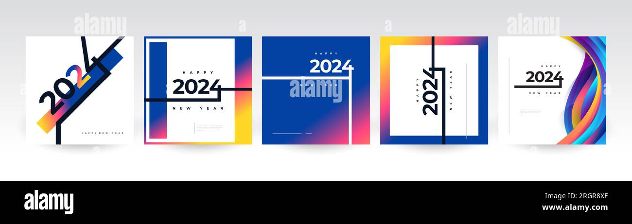 2024 colorful design hi-res stock photography and images - Alamy