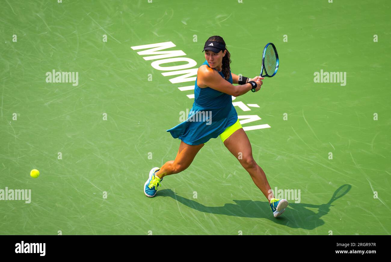 Montreal, Canada, August 9, 2023, Jessica Pegula of the United States ...