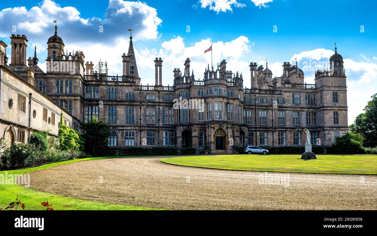 Burghley House Stamford UK Stock Photo - Alamy