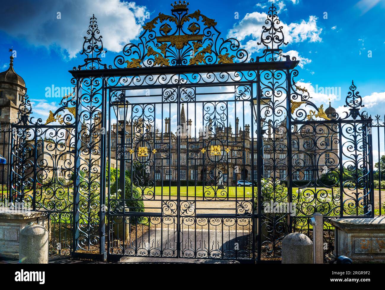 Gardens at burghley house hi-res stock photography and images - Alamy