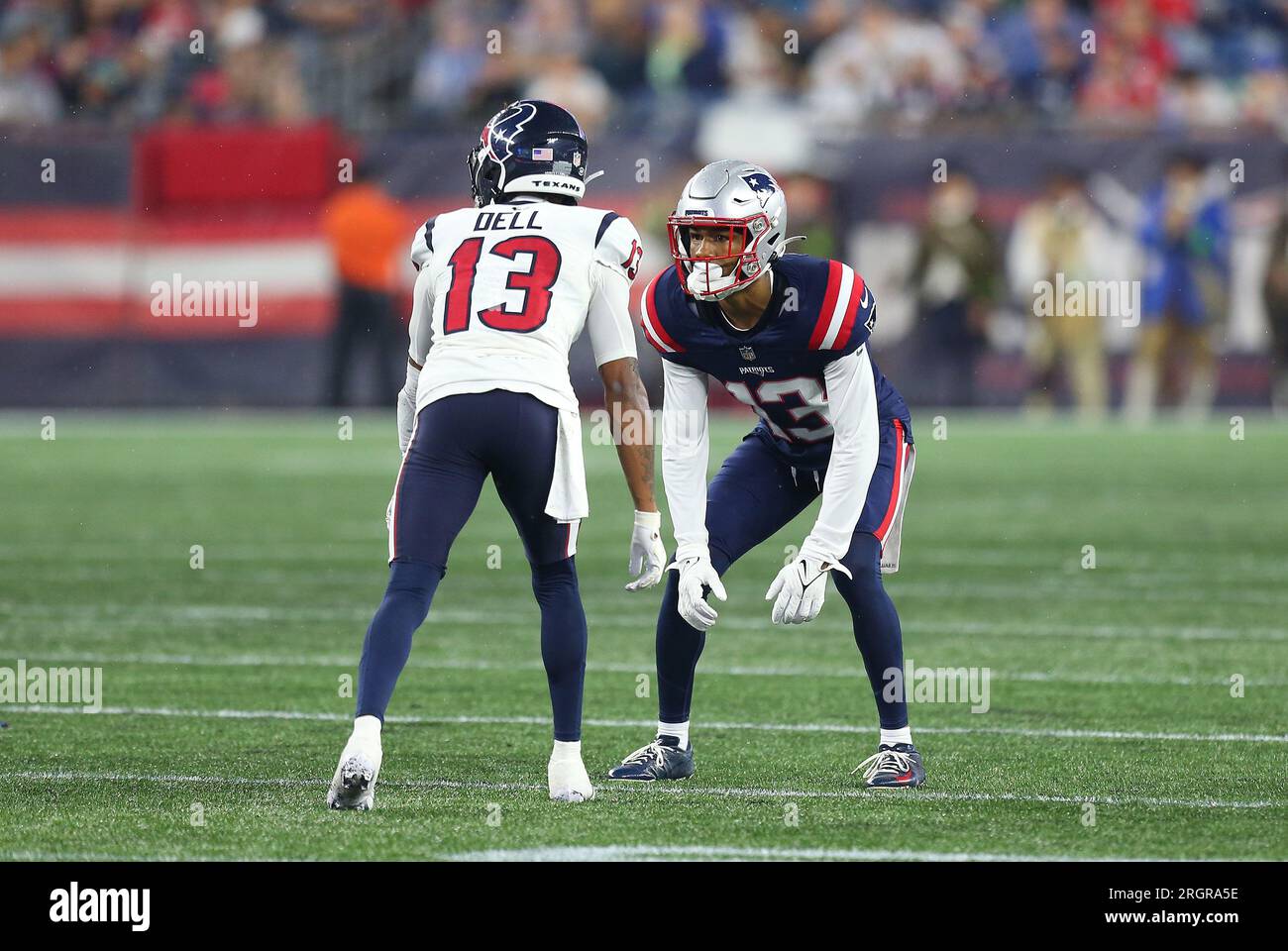 August 10, 2023; Foxborough, MA, USA; New England Patriots cornerback ...