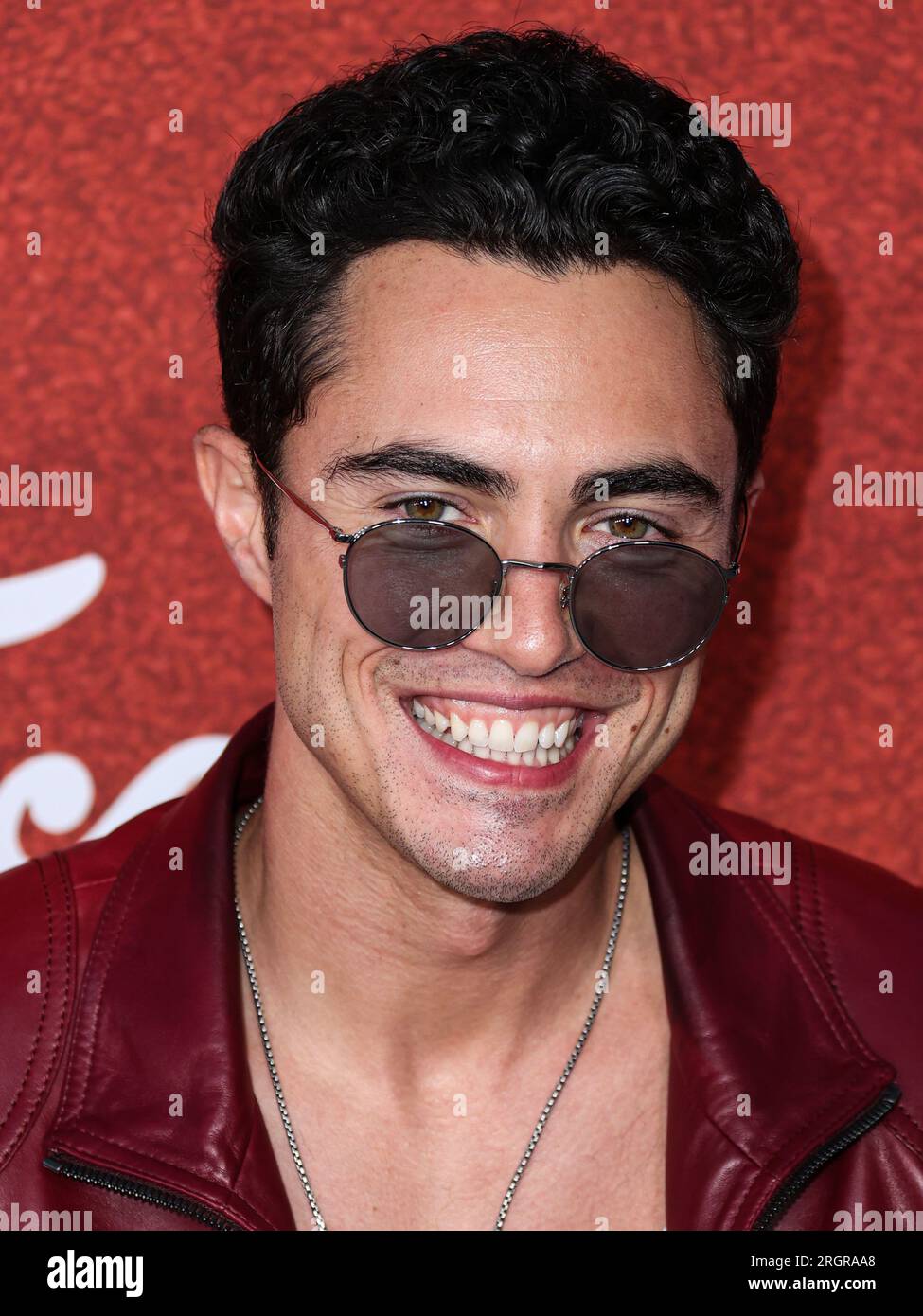 HOLLYWOOD, LOS ANGELES, CALIFORNIA, USA - AUGUST 10: Darren Barnet ...