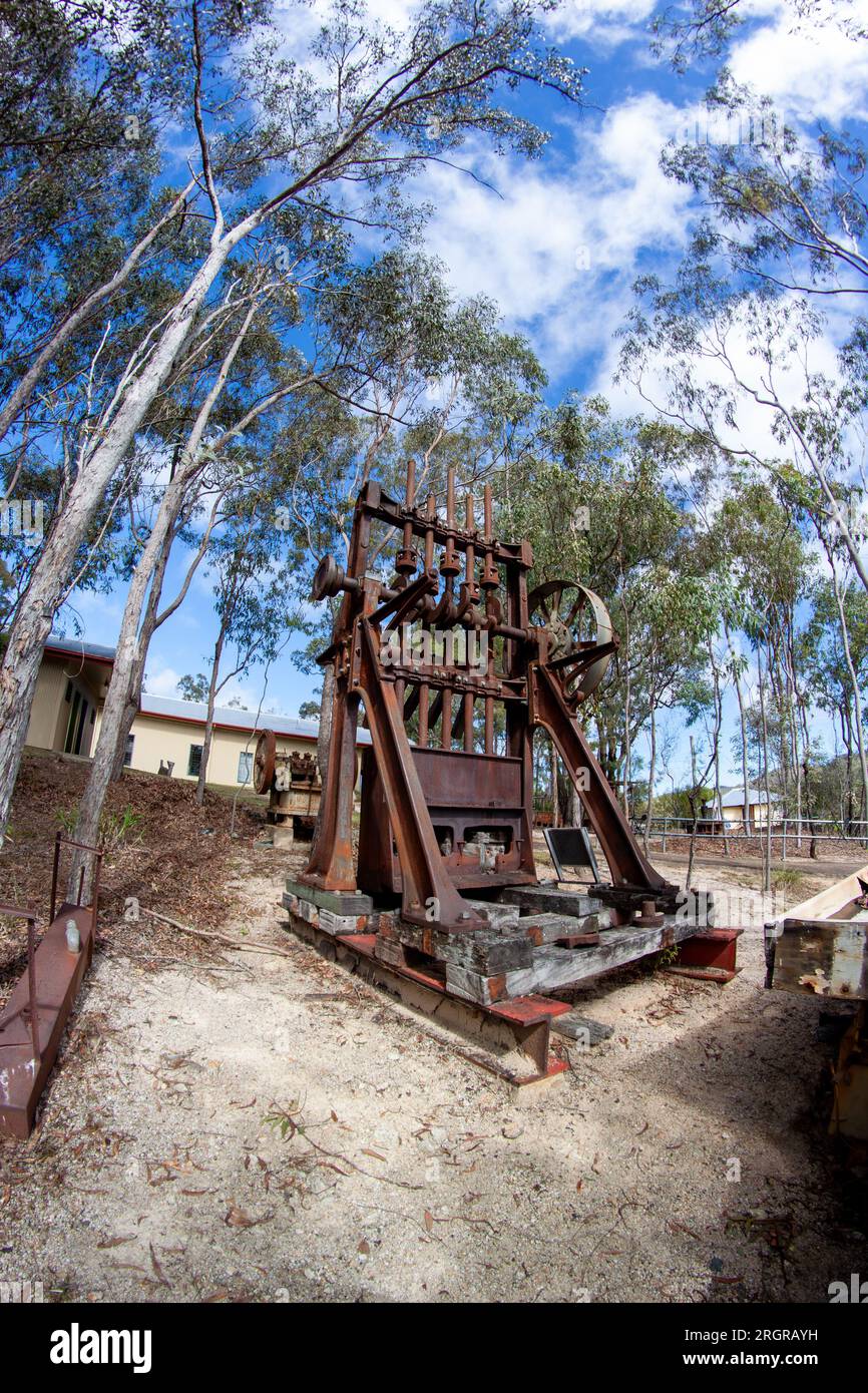 Five Head Stamp Battery, Tin ore processing, 19th century, Herberton ...