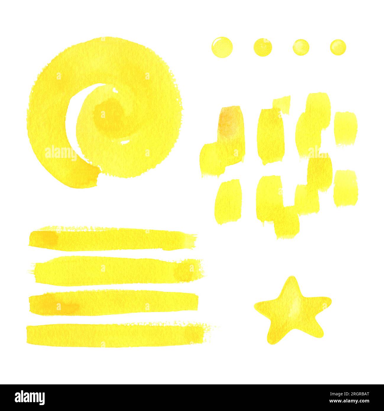 Watercolor polka dot hi-res stock photography and images - Alamy