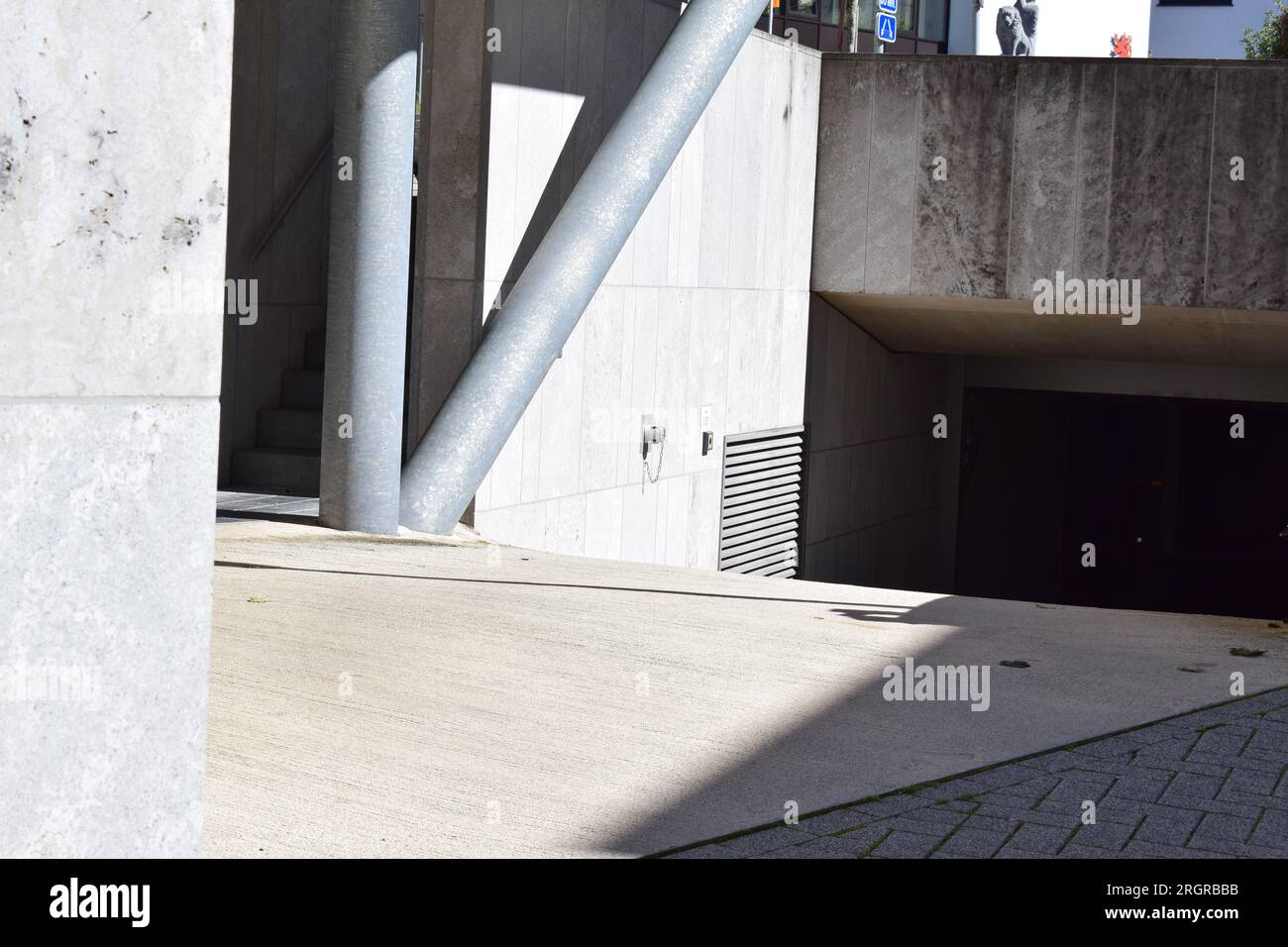 parking garage entry Stock Photo - Alamy
