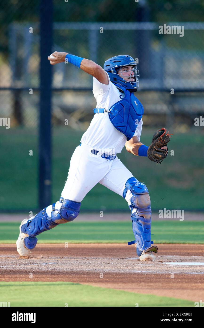 ACL Dodgers catcher Victor Rodrigues (23) during an Arizona Complex ...