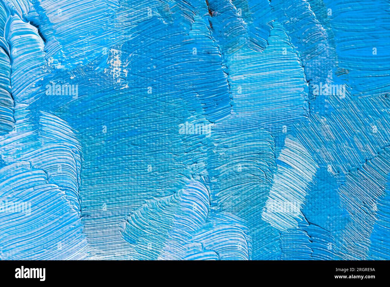 Abstract blue oil paint texture background Stock Photo - Alamy