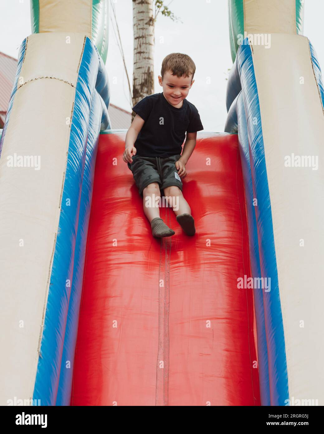 Slide preschooler hi-res stock photography and images - Alamy