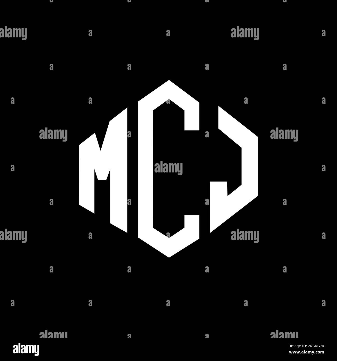 Mcj letter Stock Vector Images - Alamy