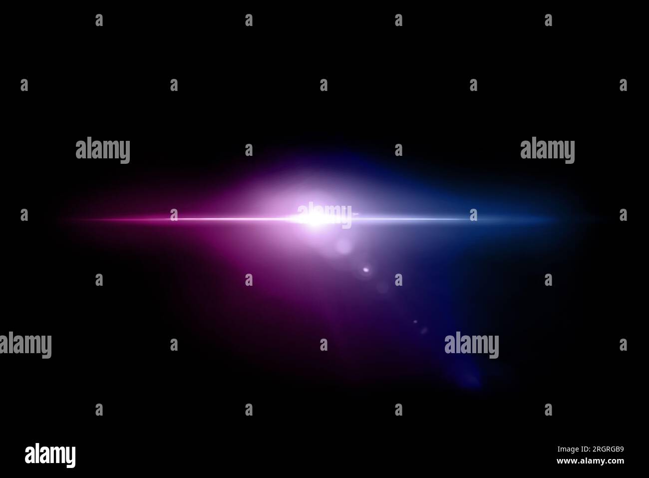 Purple light glow lense flare Stock Photo - Alamy