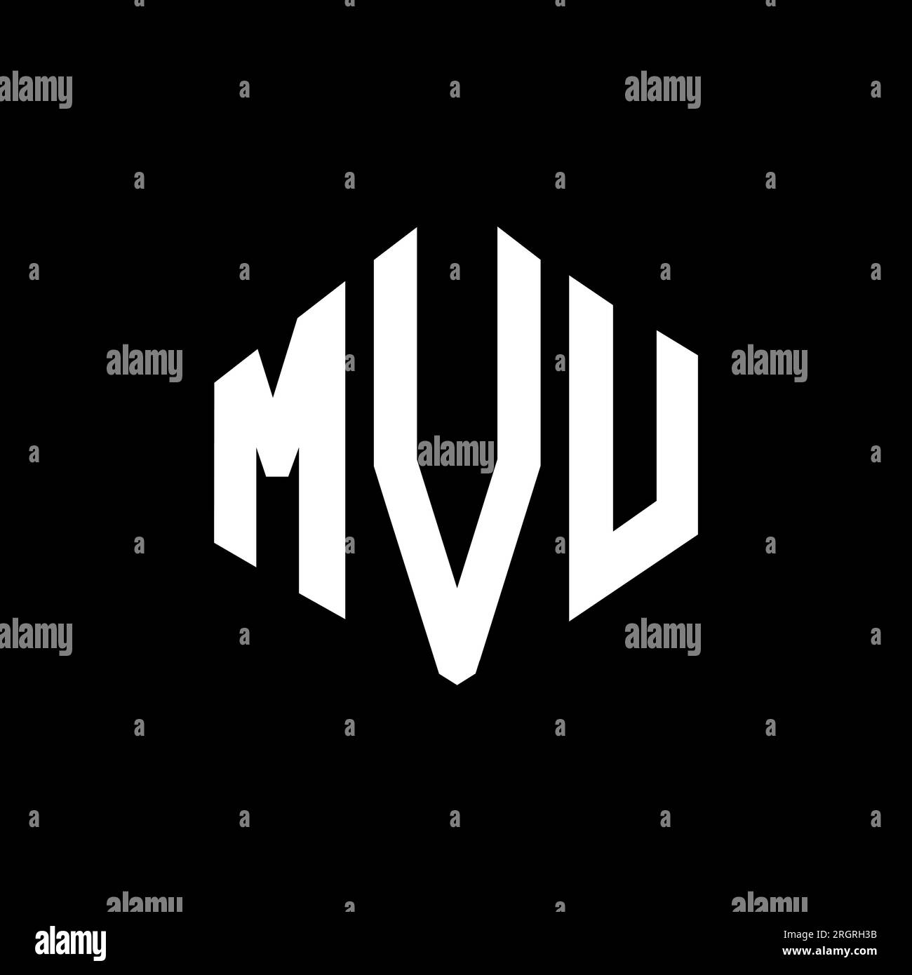 Mvu logo design hi-res stock photography and images - Alamy