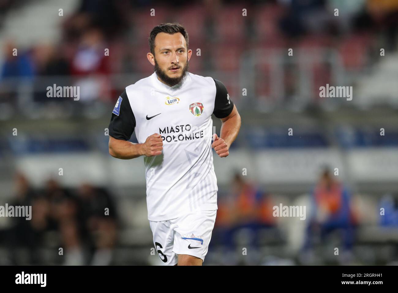 Michal Walski of Puszcza Niepolomice seen during Polish PKO Ekstraklasa ...