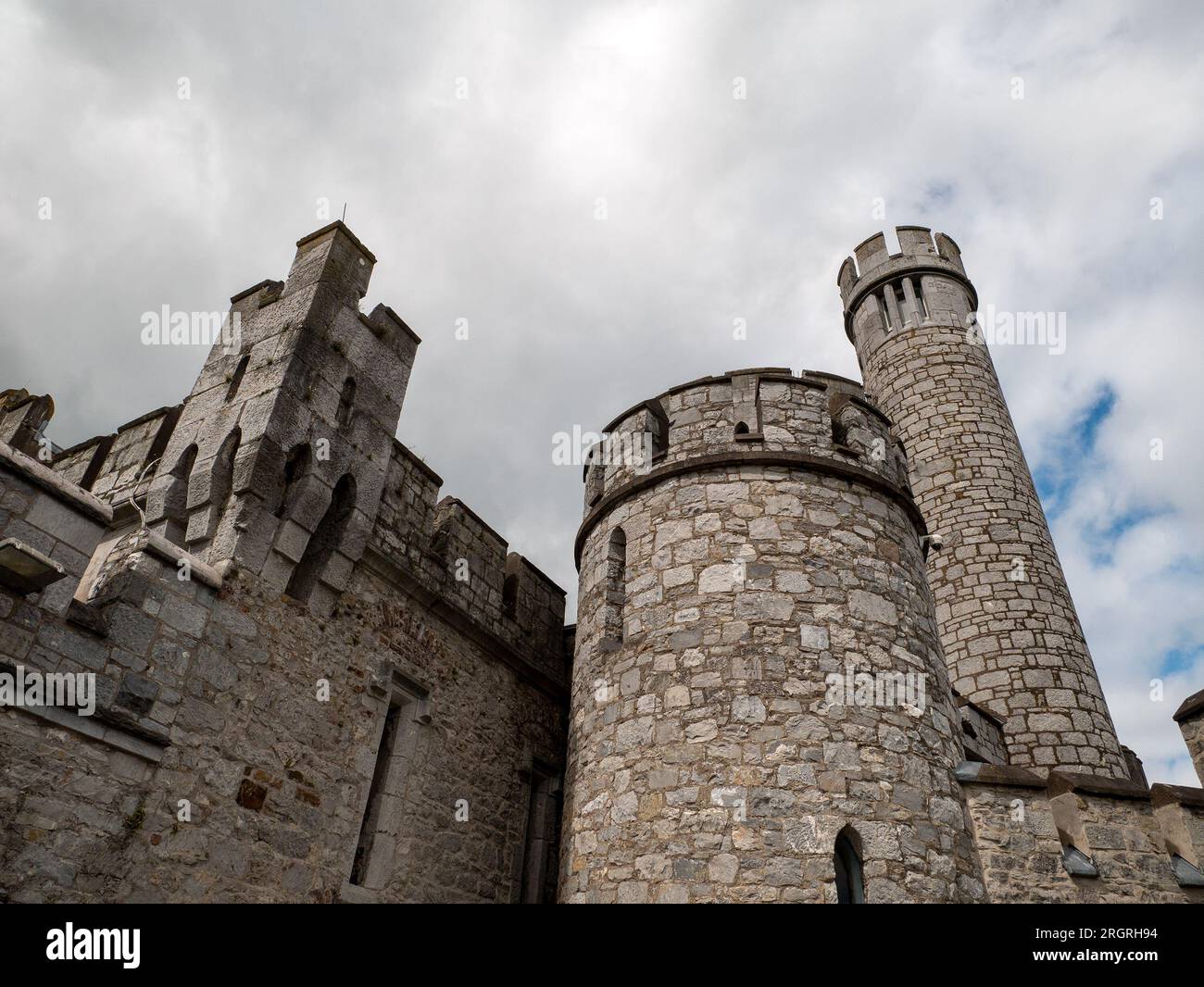 Old celtic castle tower, Blackrock castle in Ireland. Blackrock ...