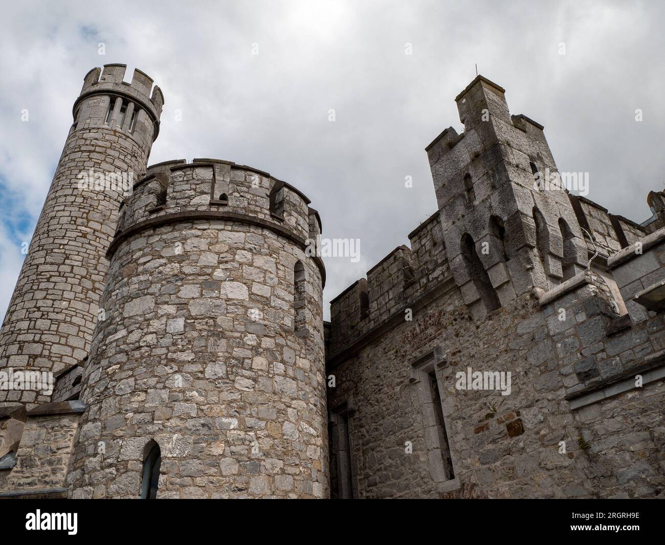 Old celtic castle tower, Blackrock castle in Ireland. Blackrock ...