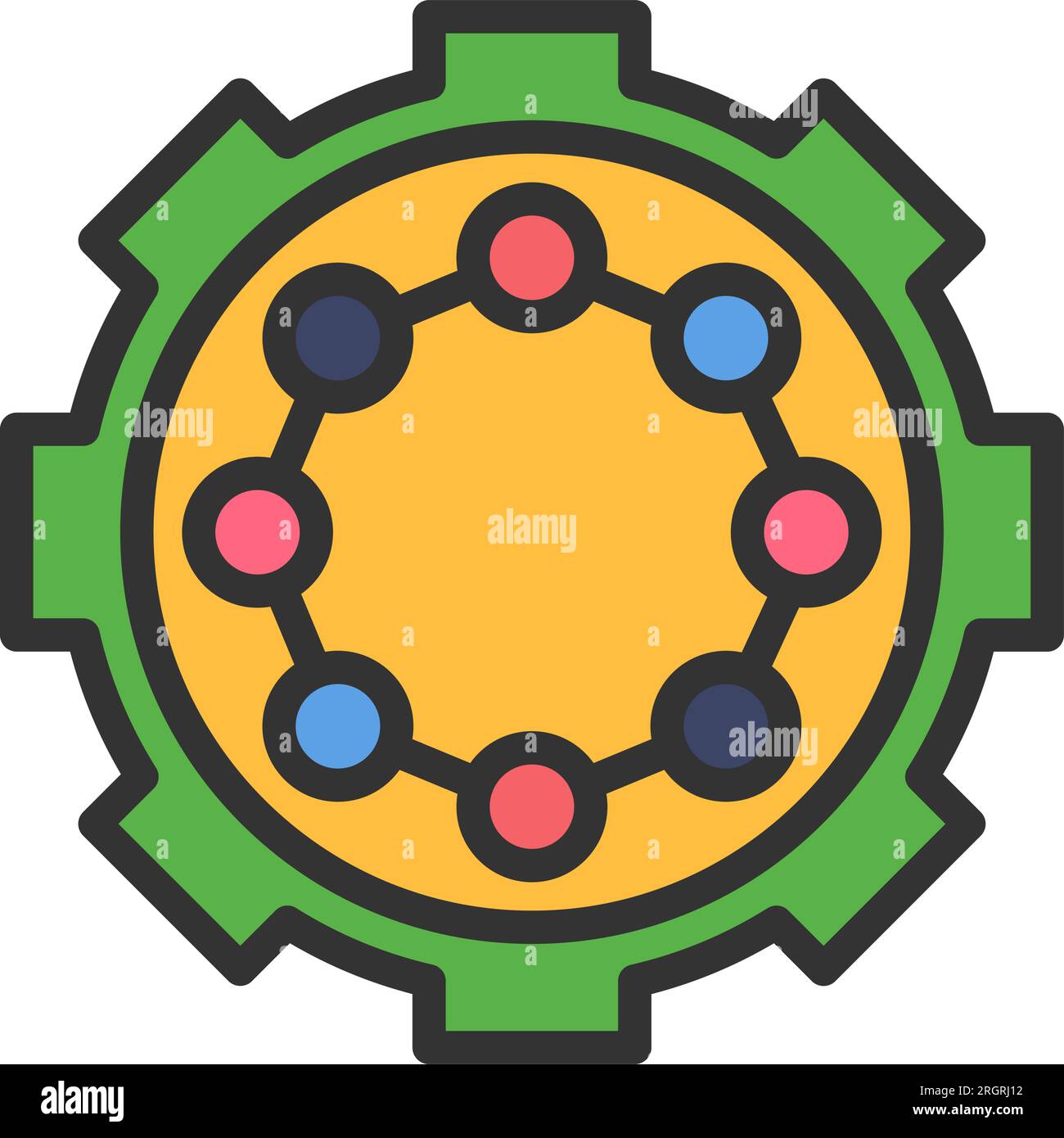 Gear Icon image. Suitable for mobile application Stock Vector Image ...