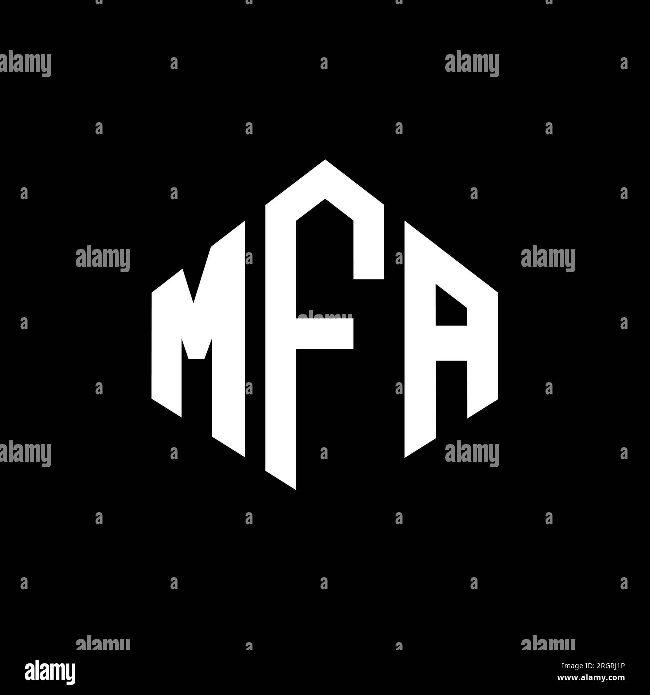 Mfa hexagon hi-res stock photography and images - Alamy