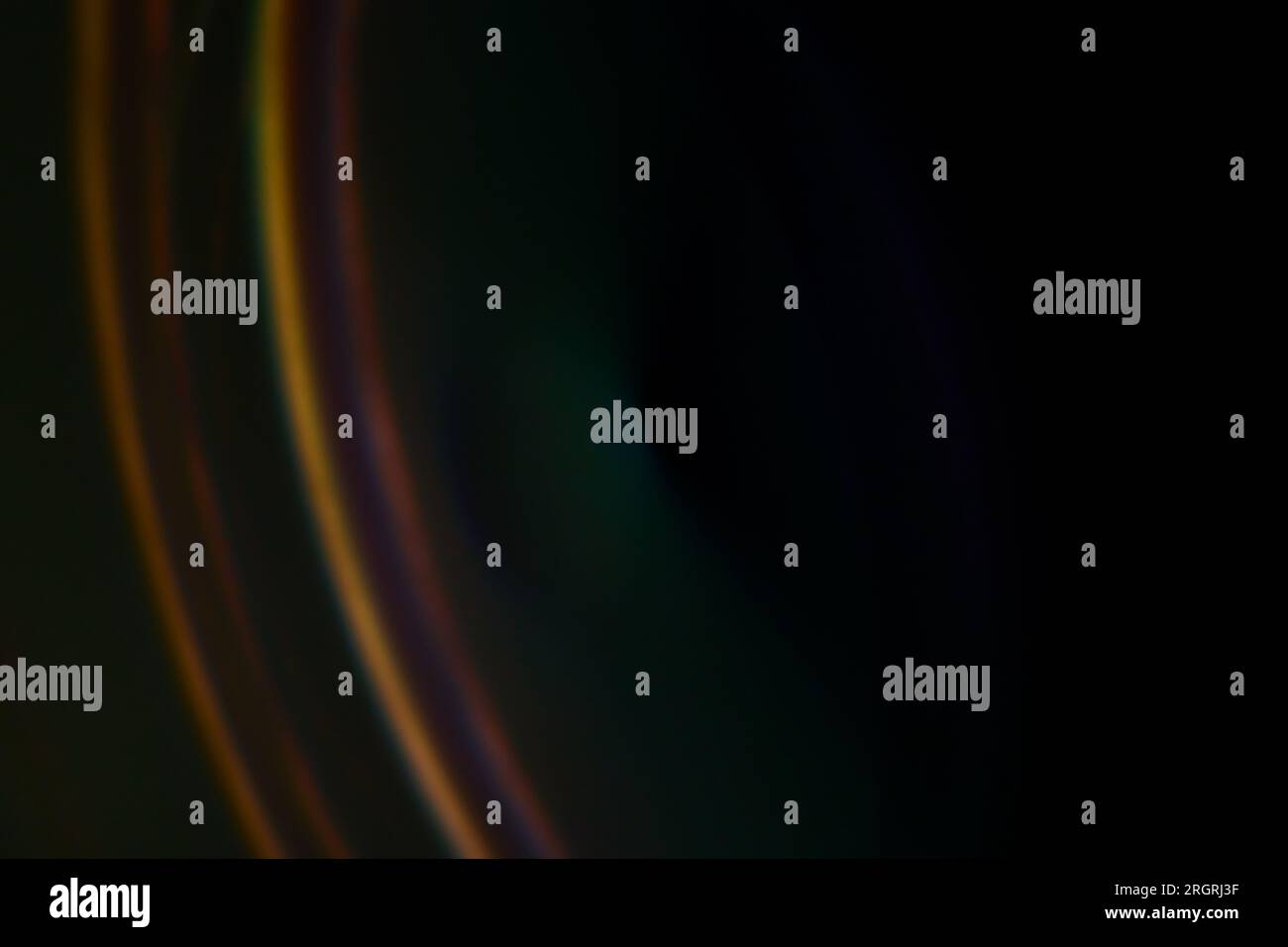 various flare and lighting effects with black background for editing ...