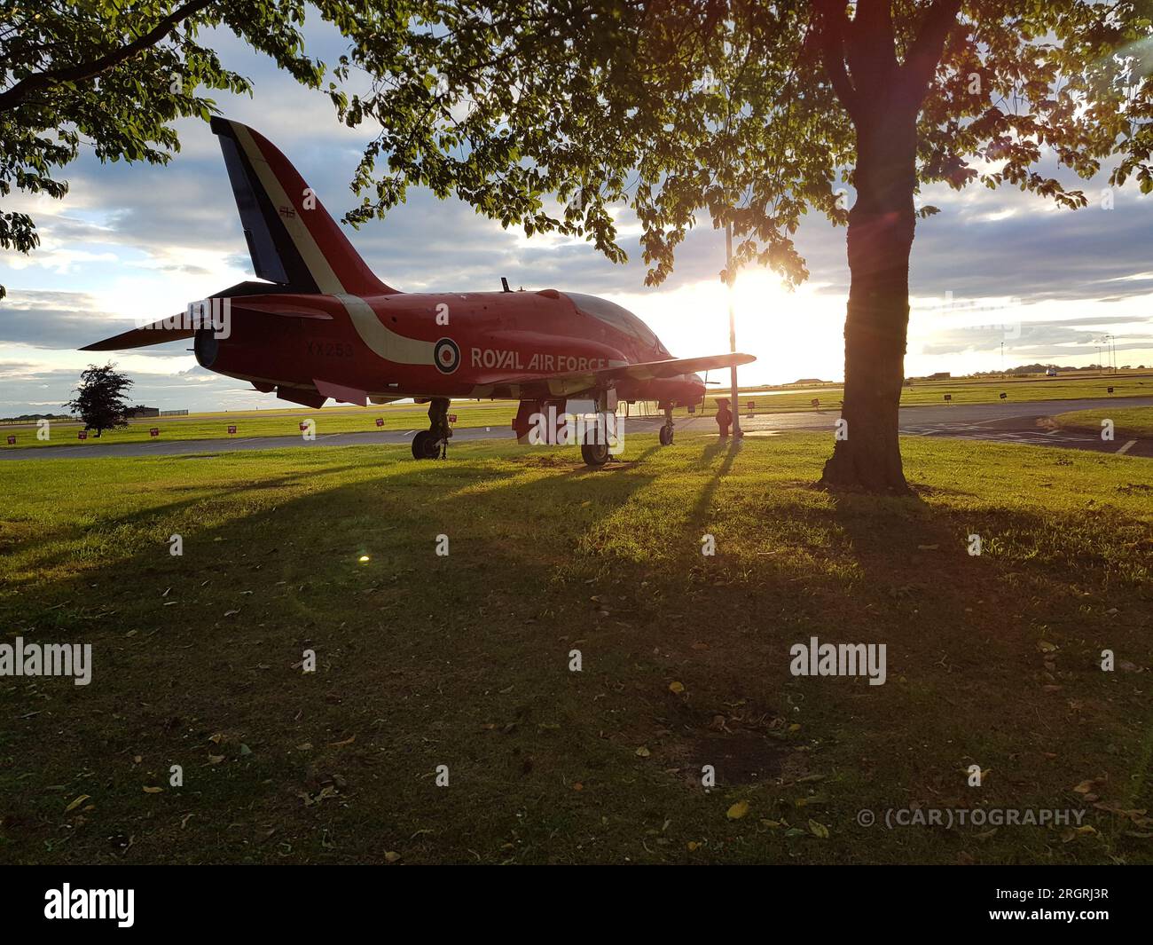 ROYAL AIR FORCE DISPLAY TEAM THE RED ARROWS Stock Photo - Alamy