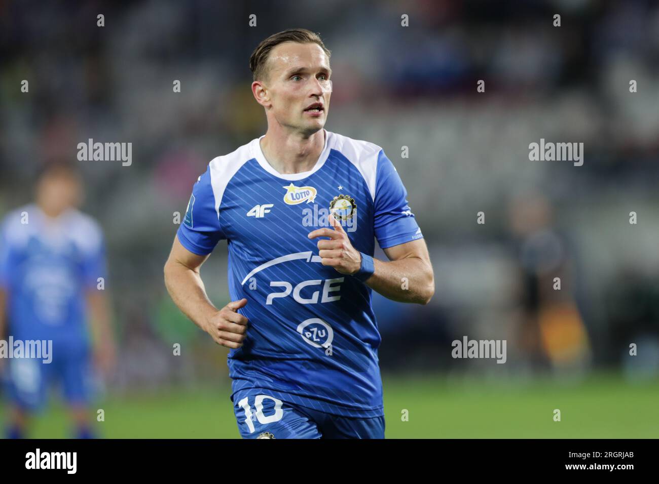 Krakow, Poland. 07th Aug, 2023. Maciej Domanski of Stal Mielec seen ...