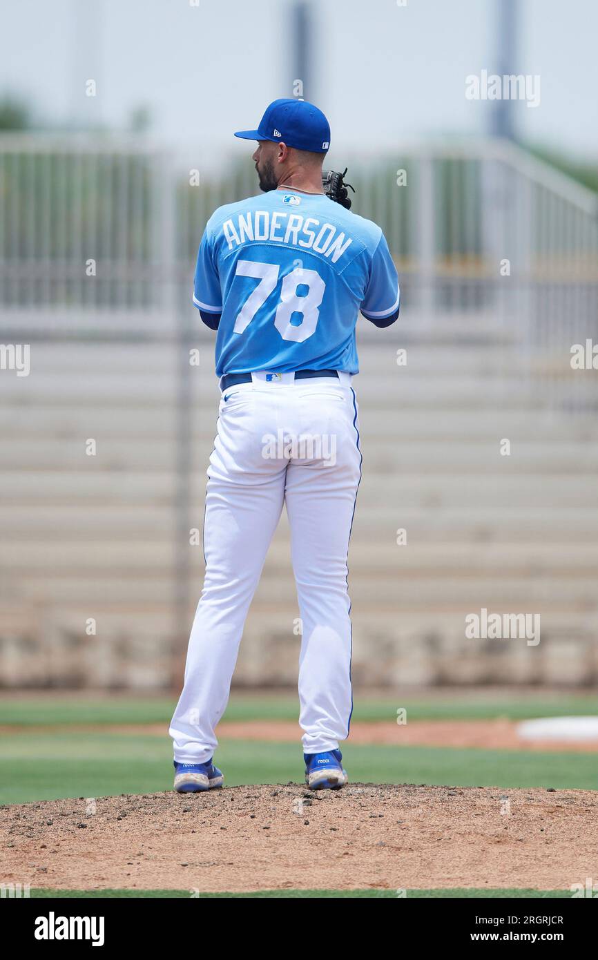 ACL Royals pitcher Justin Anderson (78) during an Arizona Complex ...