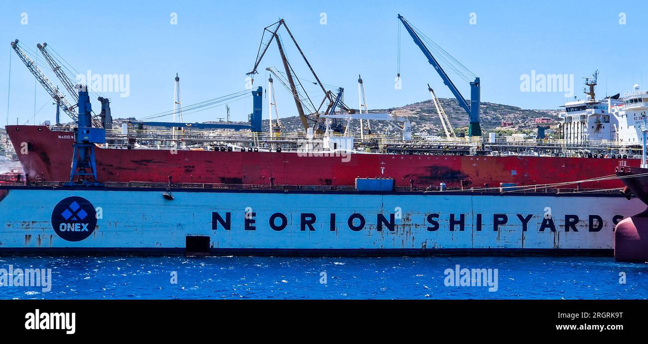 Onex neorion shipyards hi-res stock photography and images - Alamy