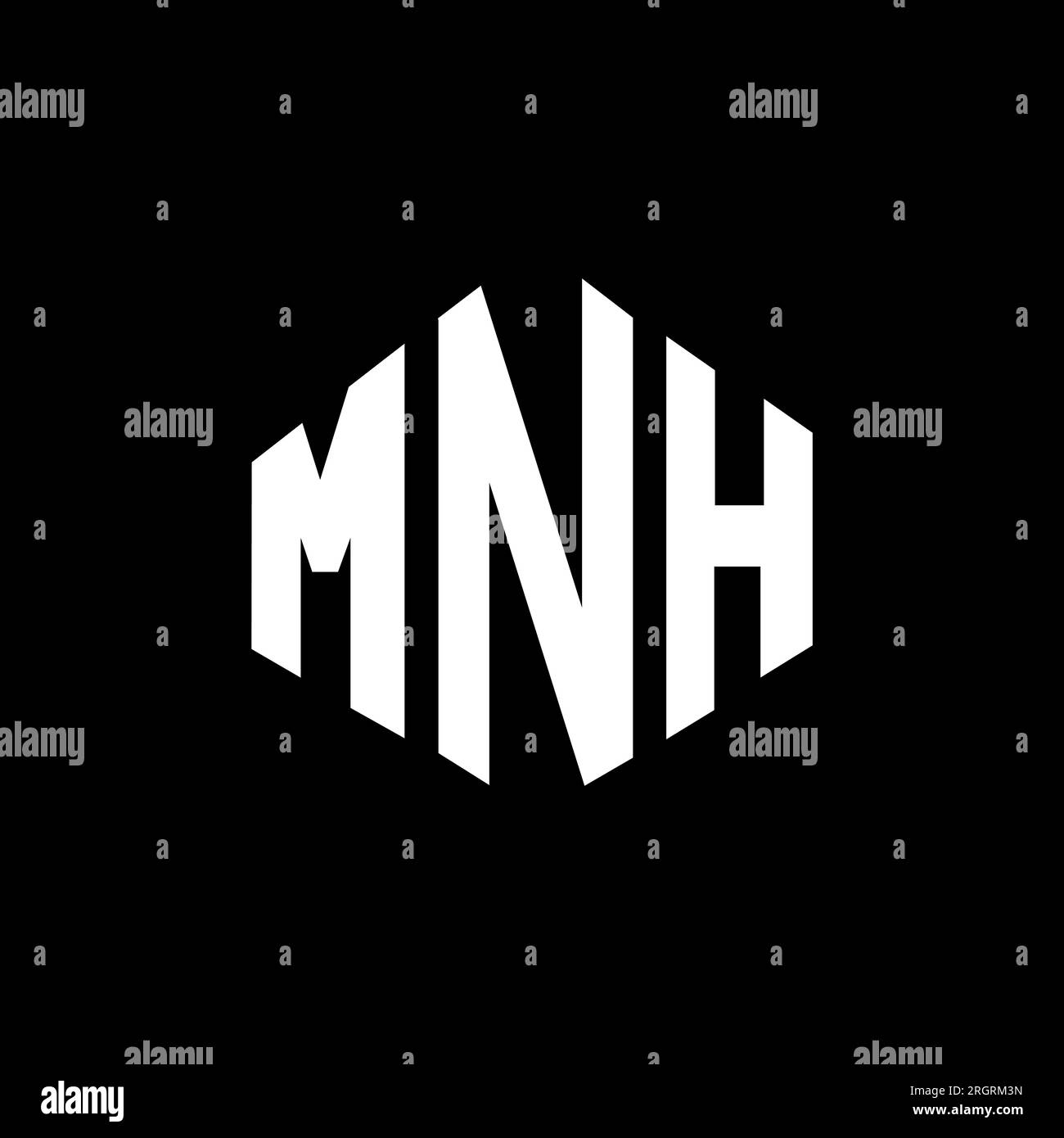 Mnh letter Stock Vector Images - Alamy