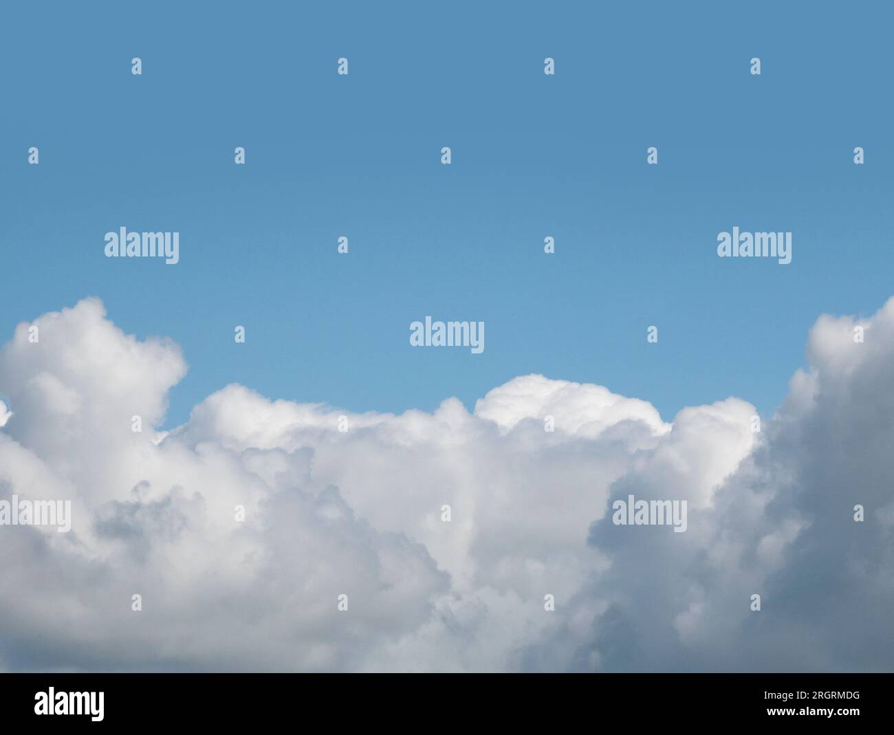 White clouds over sky background. Fluffy cumulus clouds shape Stock Photo - Alamy