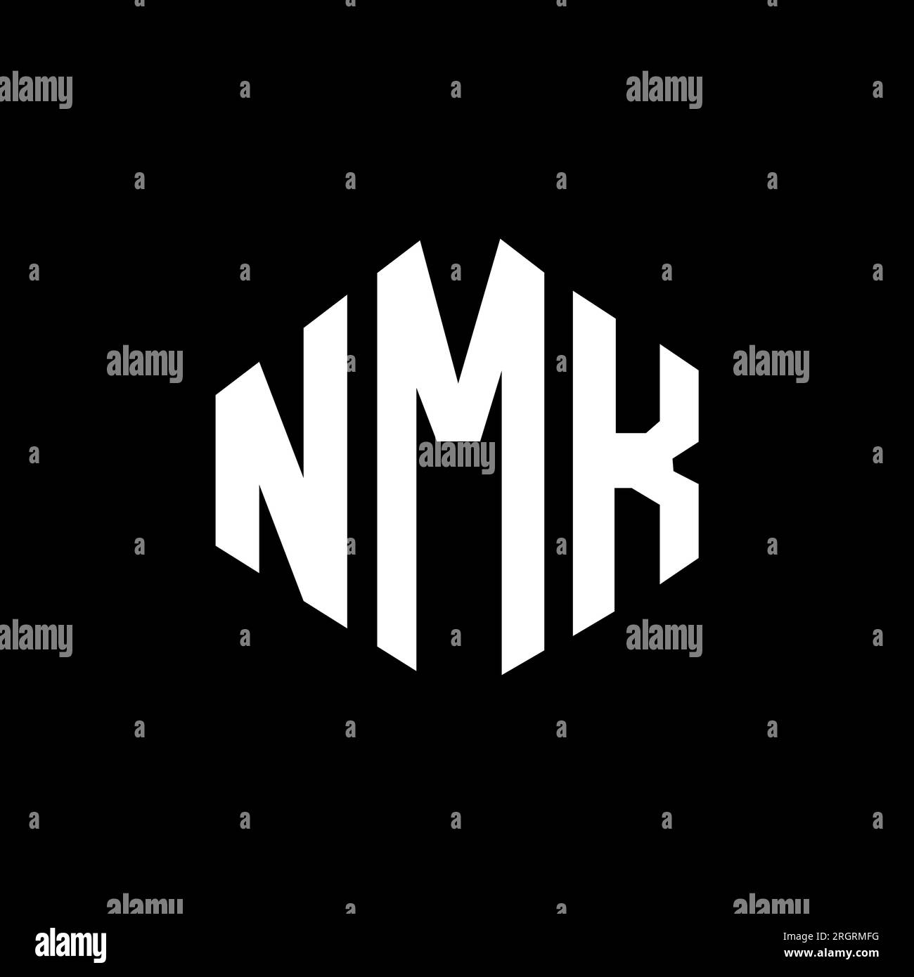 Nmk hexagon Stock Vector Images - Alamy