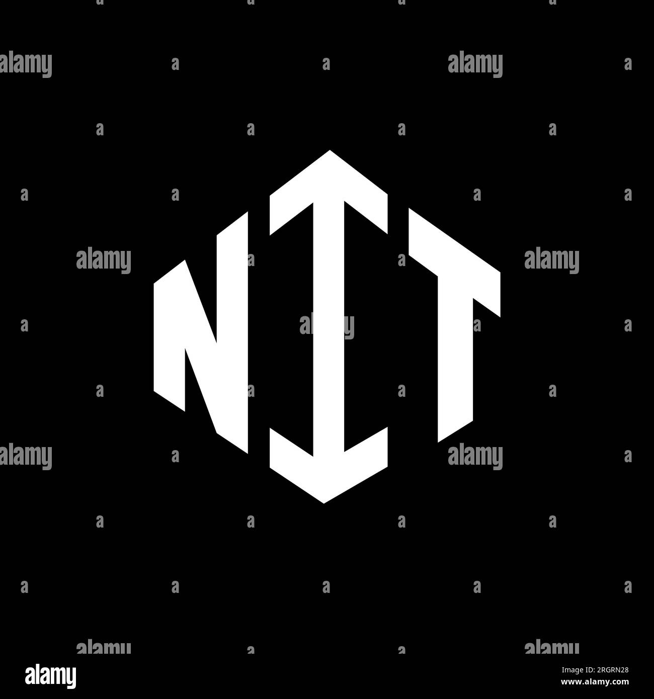 Nit logo design hi-res stock photography and images - Alamy