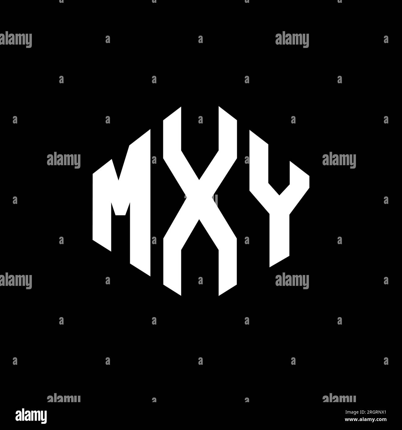 Mxy polygon Stock Vector Images - Alamy