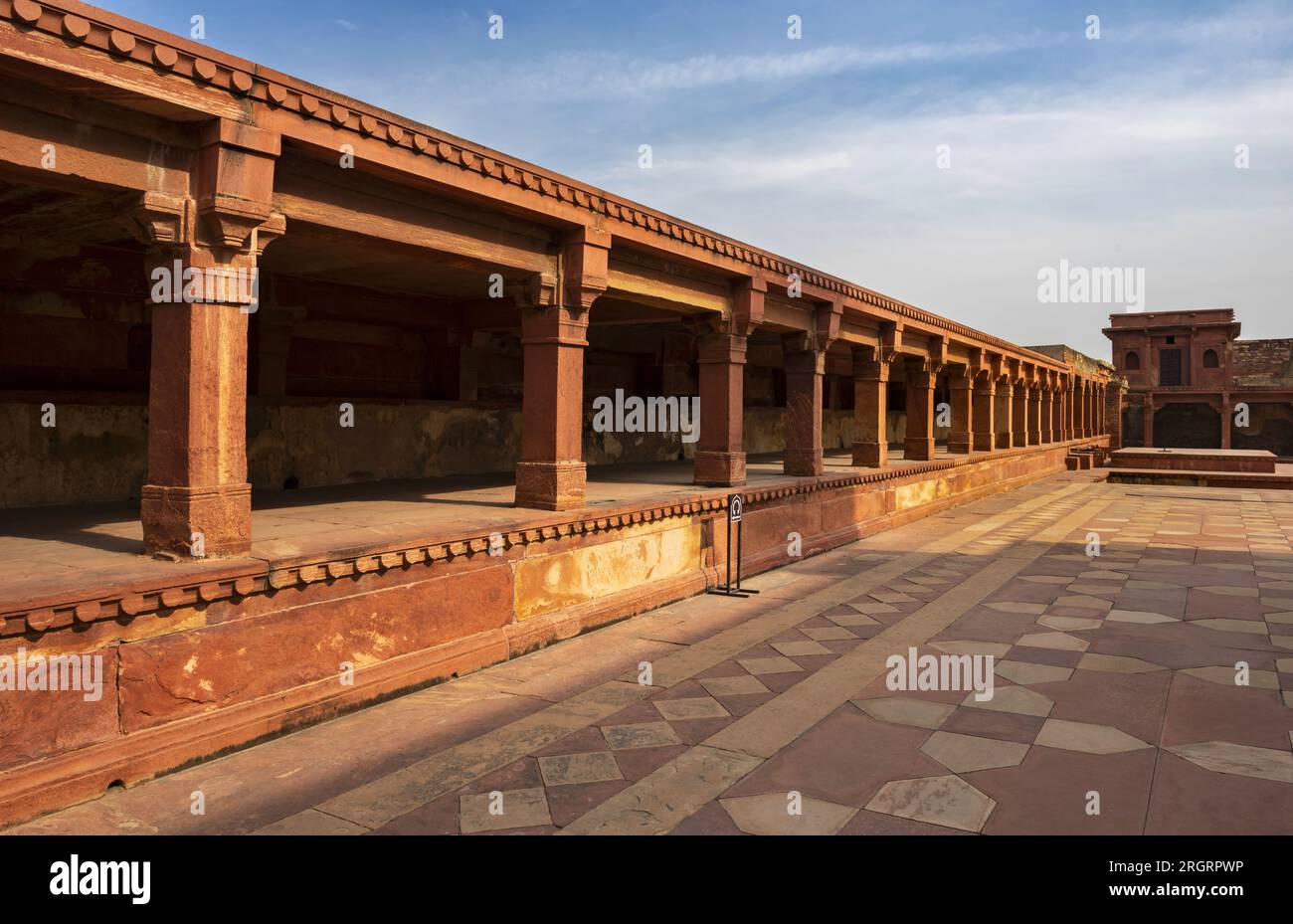 Former stables in Fatehpur Sikri, India Stock Photo - Alamy