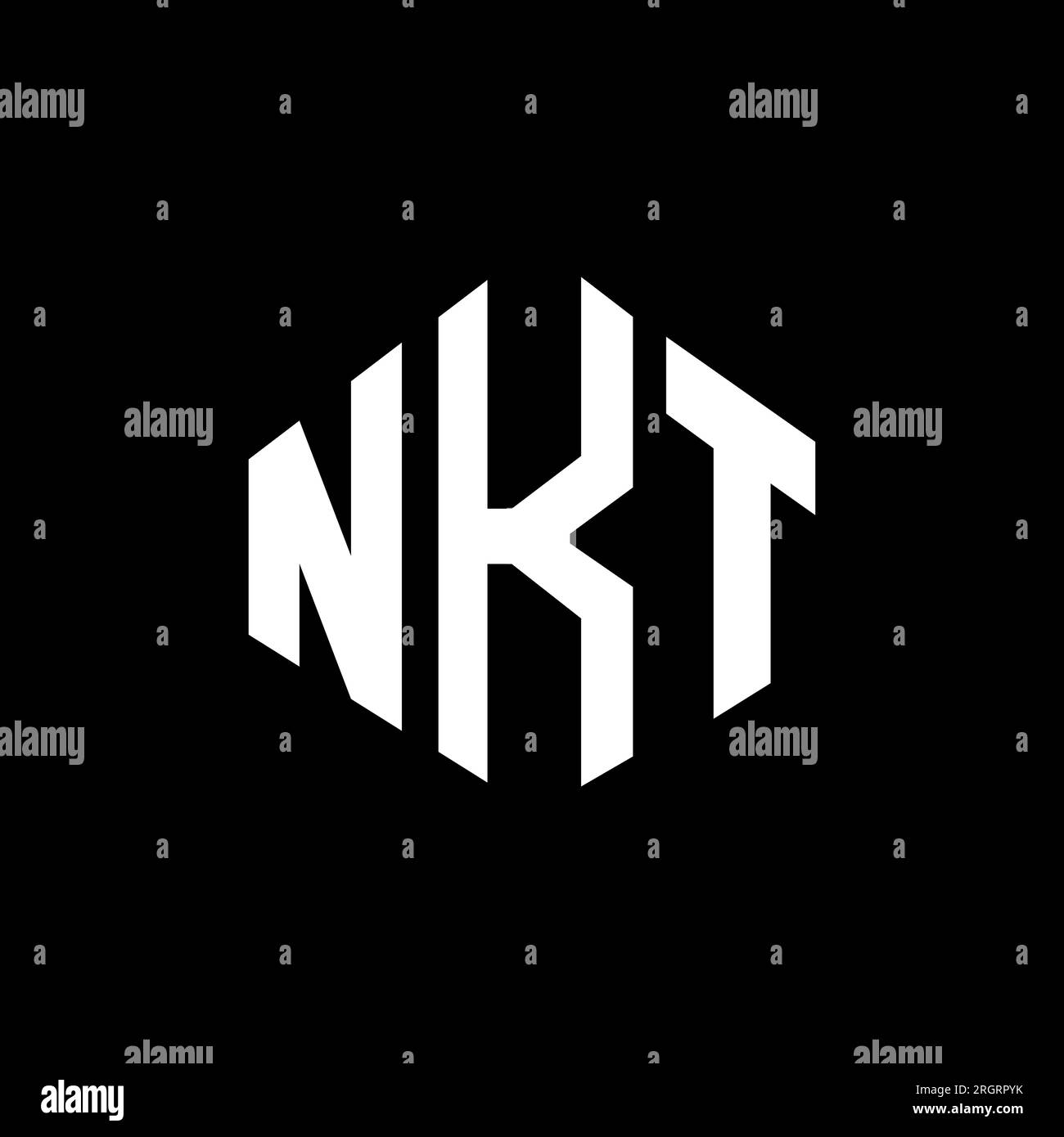 Nkt logo design hi-res stock photography and images - Alamy